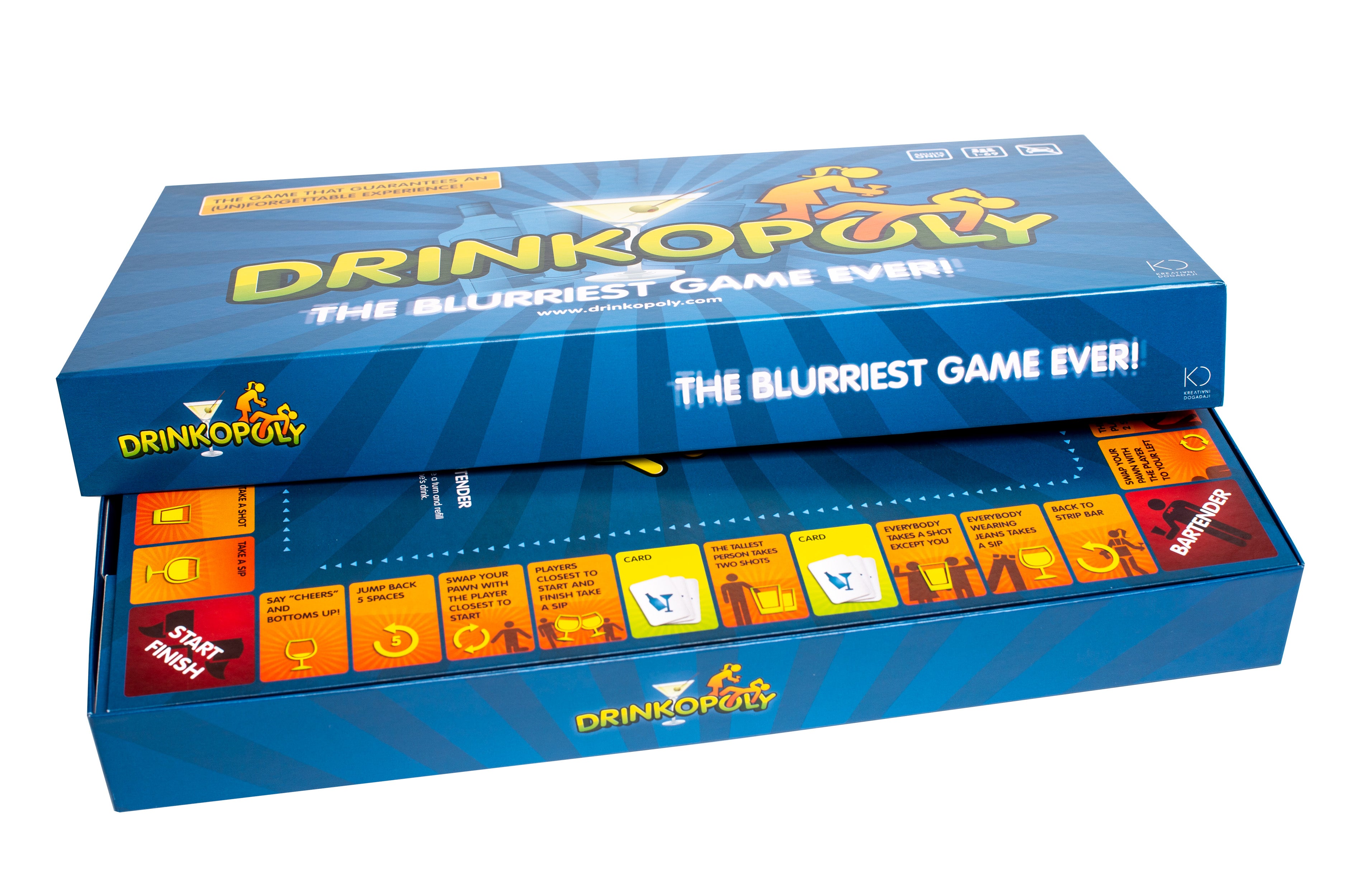 Drinkopoly: The Ultimate Adult Party Game for Ages 21+ – Relatable